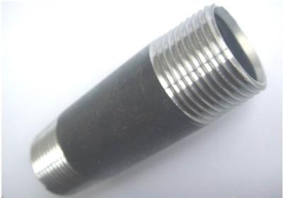 China Black Iron Pipe Nipples for sale