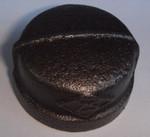 China Black Malleable iron pipe fitting - cap for sale