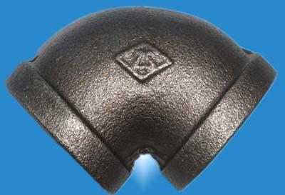 China Black Malleable iron pipe fitting - elbow for sale