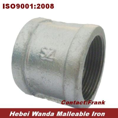 China galvanized banded malleable iron socket BS thread,NPT thread for sale