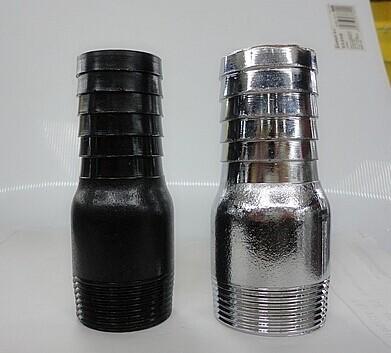 China Galvanized and Black iron king nipple,barrel nipple for sale