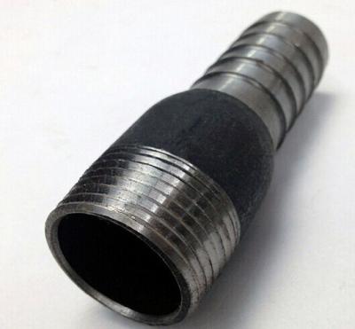 China Black iron king nipple,barrel nipple for sale