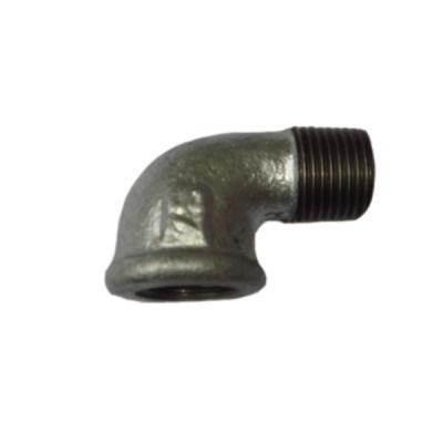 China BS thread malleable iron pipe fitting-beaded elbow M&F Russia for sale