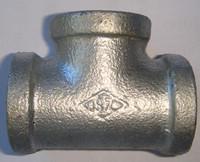 China galvanized malleable iron pipe fitting Tee equal 130 for sale