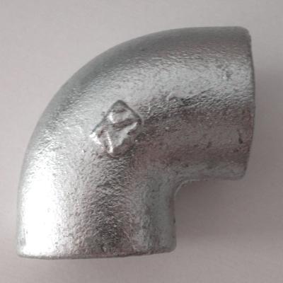 China galvanized malleable iron elbow BS thread for sale