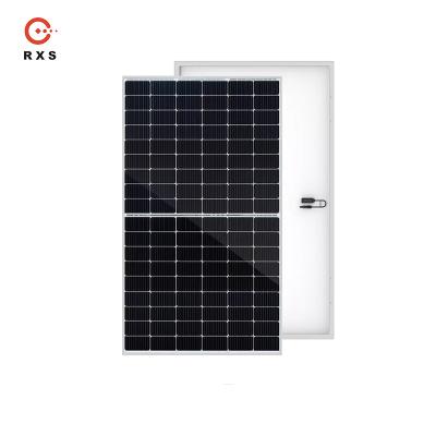 China La mitad del módulo del picovoltio del tejado de los paneles solares del poder más elevado de Rixin cortó la célula de silicio monocristalina en venta