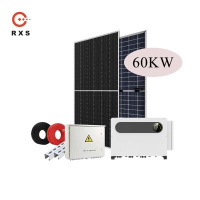中国 格子雑種の太陽系60KW 100KW 1MWの完全なSolar Energy貯蔵 販売のため