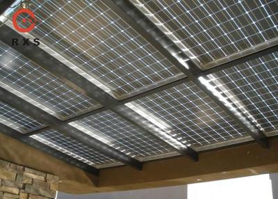 Cina Pannello solare monocristallino di vetro doppio, tipo trasparente del pannello solare di 305W Perc in vendita