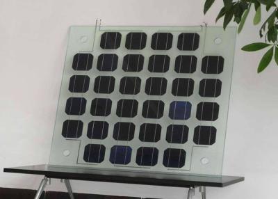 Cina Pannelli solari di vetro doppi della trasparenza BIPV dei semi con il regolatore intelligente in vendita