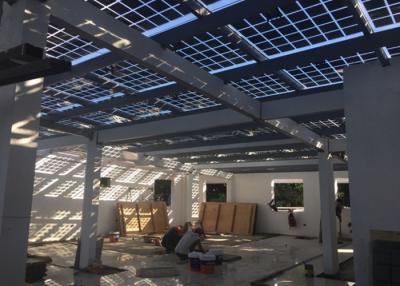 Chine Conception innovatrice de façade et construction du panneau solaire en verre transparent de BIPV à vendre