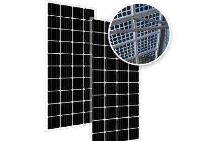 China Hohe Effiency-Doppelt-Glas PV-Module monokristallines Bifacial für Sonnensystem zu verkaufen