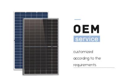 Cina Modulo Bifacial delle mono di BIPV cellule nere dei pannelli solari mezze in vendita