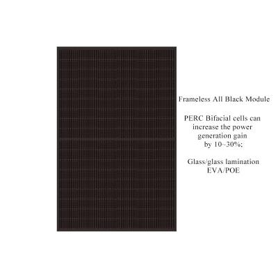 Cina Mezze cellule del modulo Bifacial di BIPV PERC PV in vendita
