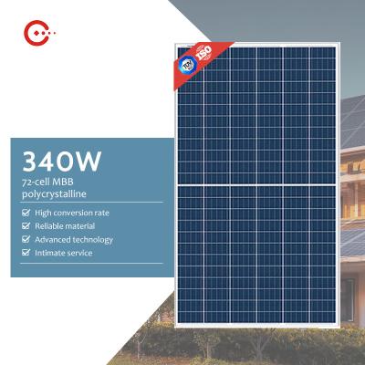 China De Zonnepanelen 340W Perc Half Solar Panel van de hoog rendement Hoge Macht Te koop