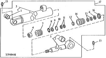 Quality AH151381 Seal Deere parts 570, 300D, 410D, 210C, 315C, 410E, 410C, 210LE, 315CH, 410G, 482C, 310C, 485E, 310E, 310G, 570B for sale