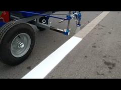 Hydraulic Cold Spray Road Marking Machine GX200 Honda 6.5Hp Powered