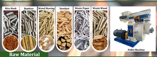 PLC Control Biomass Pellet Machine for Wood Waste Processing 3t/h 2