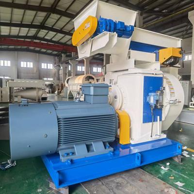 Cina 6mm 8mm Ring Die Pellet Press Machine Controllo PLC fornitore in vendita