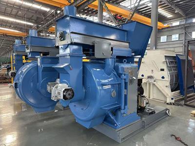 China Biomassa met een grote capaciteit 200 kW Spent Coffee Pellet Press Te koop