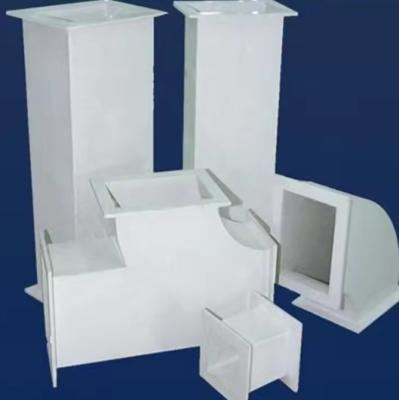 China Commerciële industrie FRP GRP geleiding / ventilatie geleiding luchtleiding Te koop