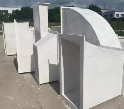 China Commerciële industrie FRP GRP geleiding / ventilatie geleiding luchtleiding Te koop