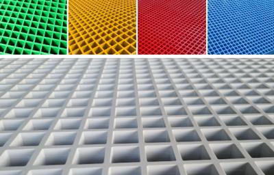China Customization Frp Grating Walkway Bunnings Fiberglass Reinforced Plastic Grating Molded  For Platform for sale