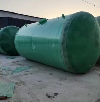 Cina Cisterna sotterranea GRP Frp Cisterna septica biologica per impianti di trattamento delle acque reflue da campeggio in vendita