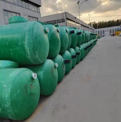 Cina Cisterna sotterranea GRP Frp Cisterna septica biologica per impianti di trattamento delle acque reflue da campeggio in vendita