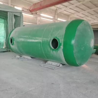 Cina Cisterna sotterranea GRP Frp Cisterna septica biologica per impianti di trattamento delle acque reflue da campeggio in vendita