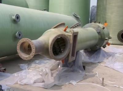 China FRP torre de depuração de resíduos de gás de limpeza de colunas de absorção de gás de neblina ácida torre de absorção de gás de limpeza para indústria à venda