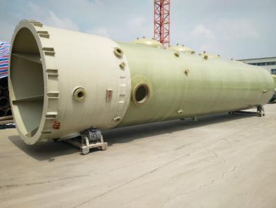 China FRP torre de depuração de resíduos de gás de limpeza de colunas de absorção de gás de neblina ácida torre de absorção de gás de limpeza para indústria à venda
