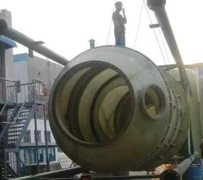 China FRP torre de depuração de resíduos de gás de limpeza de colunas de absorção de gás de neblina ácida torre de absorção de gás de limpeza para indústria à venda