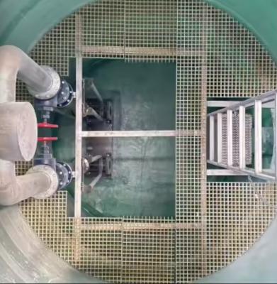 China Frp Integrated Water Lift Station Grp Buried Sewage Rainwater Full Automatic for sale