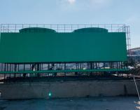 China Square / Round Counterflow GRP Frp Structure Cooling Tower Low  Maintenance Cooling Fast for sale