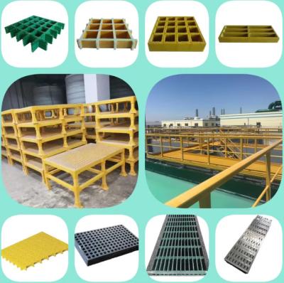 China Popular fashion building materials FRP GRP  grating FRP tree grate Grille cover for sale