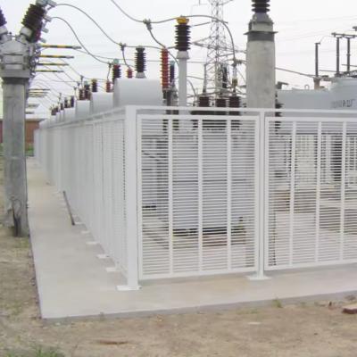 China Light Weight Solid Frp Molded Grating GRP Fence Posts Electric Fence Corrossion Resistance  Aging Resistance for sale
