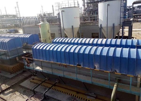 Quality Corrosion Resistant Long Life Frp Grp Wastewater Tank Cover For Sewage Treatment for sale