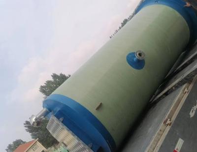 China 100m3/H Frp Água de chuva Esgoto Estações de bomba pré-fabricadas Estação de bomba de elevação integrada à venda