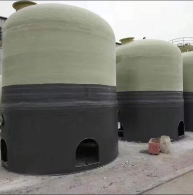 Cina Cisterna di stoccaggio verticale di FRP GRP per prodotti chimici industriali Cisterna di liquido professionale Cisterna di acqua Cisterna di olio Cisterna di reattore in vendita