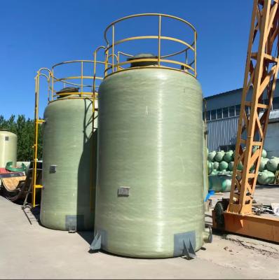 Cina Cisterna di stoccaggio verticale di FRP GRP per prodotti chimici industriali Cisterna di liquido professionale Cisterna di acqua Cisterna di olio Cisterna di reattore in vendita