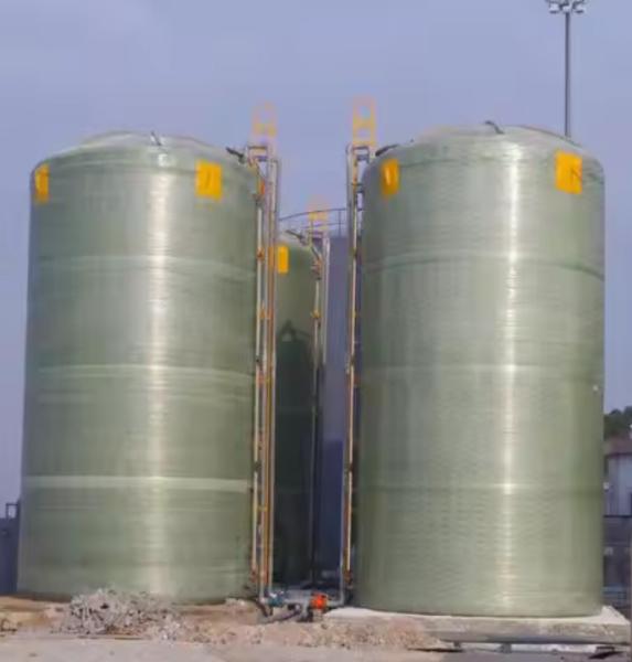 Quality Industrial Chemical FRP GRP Vertical Storage Tank Professional Liquid Tank Water for sale