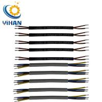 China Double Head Round Sheath Multi-Core Wire Cutting Stripping Twisting Tinning Machine 220V 1300W for sale