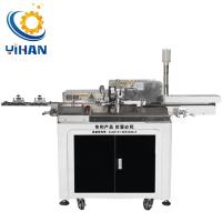 China Fully Automatic Double Head Soldering Machine YH- AC 220V 1300W Wire Cutting Stripping Tinning for sale