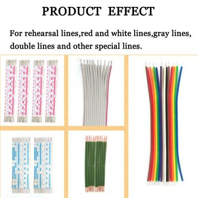 中国 自動 22AWG 2P 4P 6P 8P 10P 12P 20Pin フラットリボンケーブル端末クリッピングマシン 販売のため