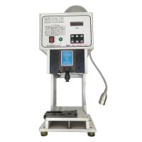 China Semiautomatic Compression Connector Terminal Crimping Machine 15KN 30mm Stroke for sale