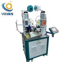 China Fully Automatic Double Head Wire Cutting Stripping Crimping Machine for JST Connectors 4000PCS/h for sale