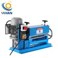 China YH-038MM Automatic Scrap Copper Wire Stripping Machine 1.5-38mm 0.37kw Single Blade for sale