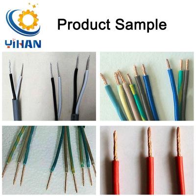 China 30W Power Rating Pneumatic Multi Core Wire Cable Stripping and Twisting Tools Machine for sale