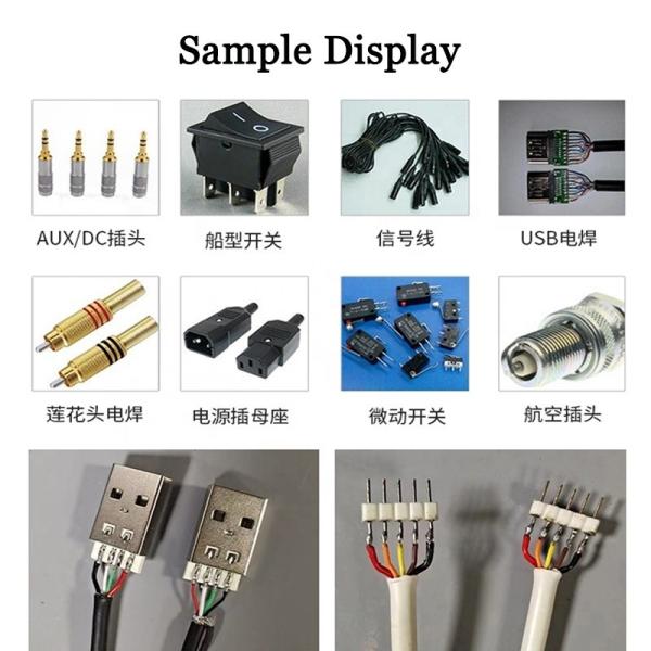 Quality Semi-Automatic Terminal Wiring Harness Welding Machine for PCB LED Terminal for sale