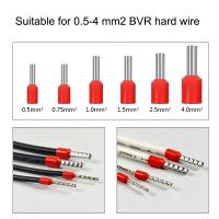 China Automatic Single Grain Ferrules Crimping Machine for BVR Hard Cable 0.5-4mm2 220V for sale